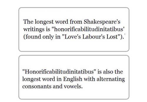 Shakespeare’s Swag